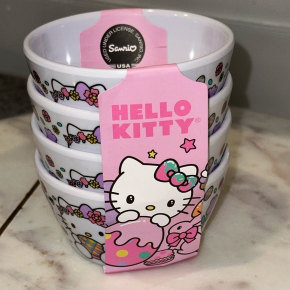 Hello Kitty | Dining | Nwt Hello Kitty Sanrio Easter Egg Floral ...